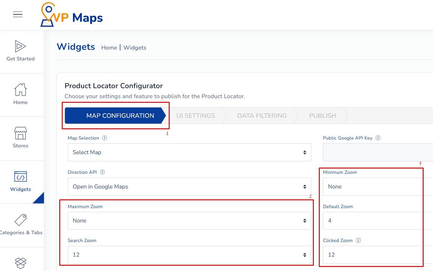 Zoom Level Settings in WP Maps - WP Maps