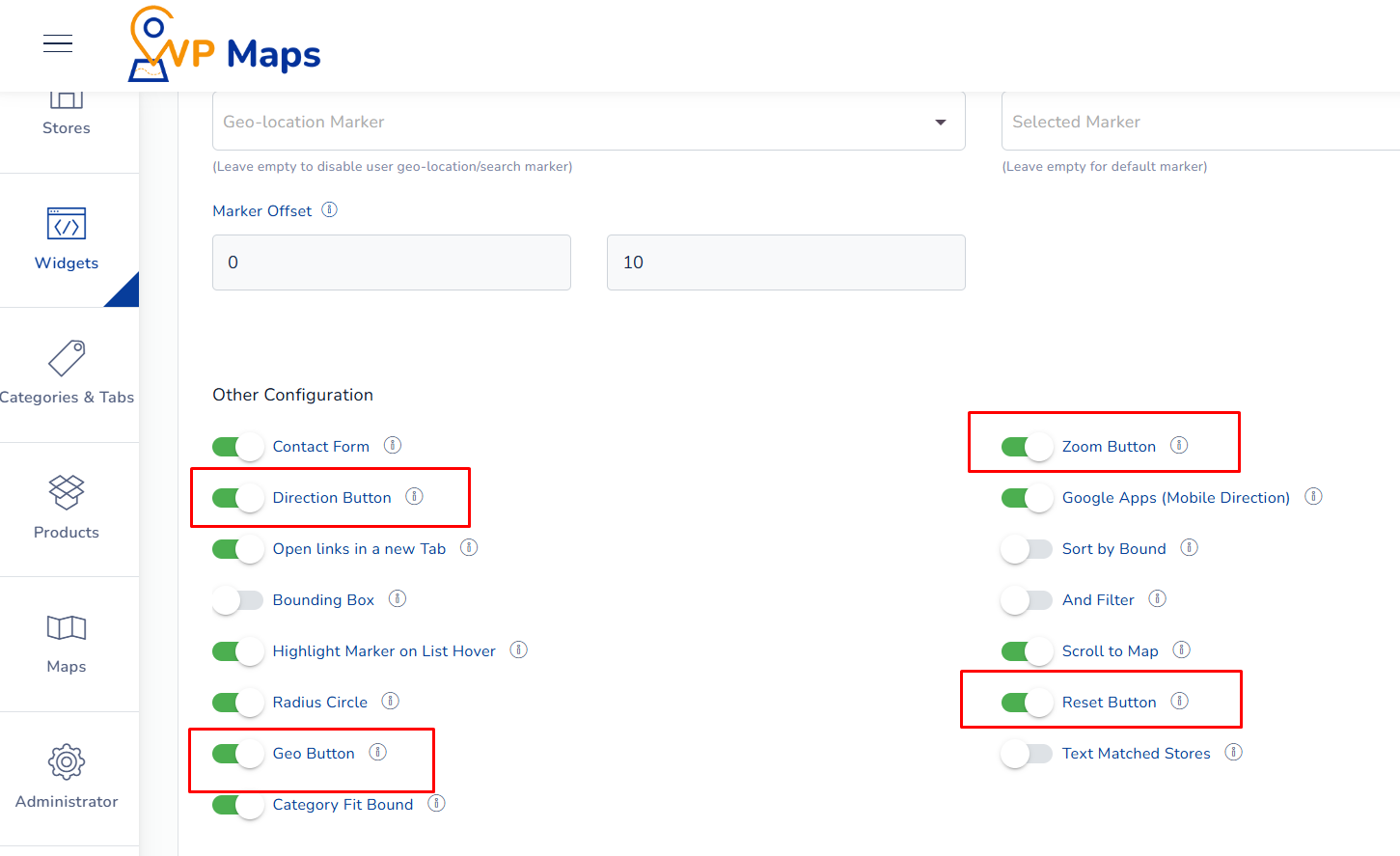 Store Locator Controls – Add Direction, Zoom, Reset, and Geo Buttons ...