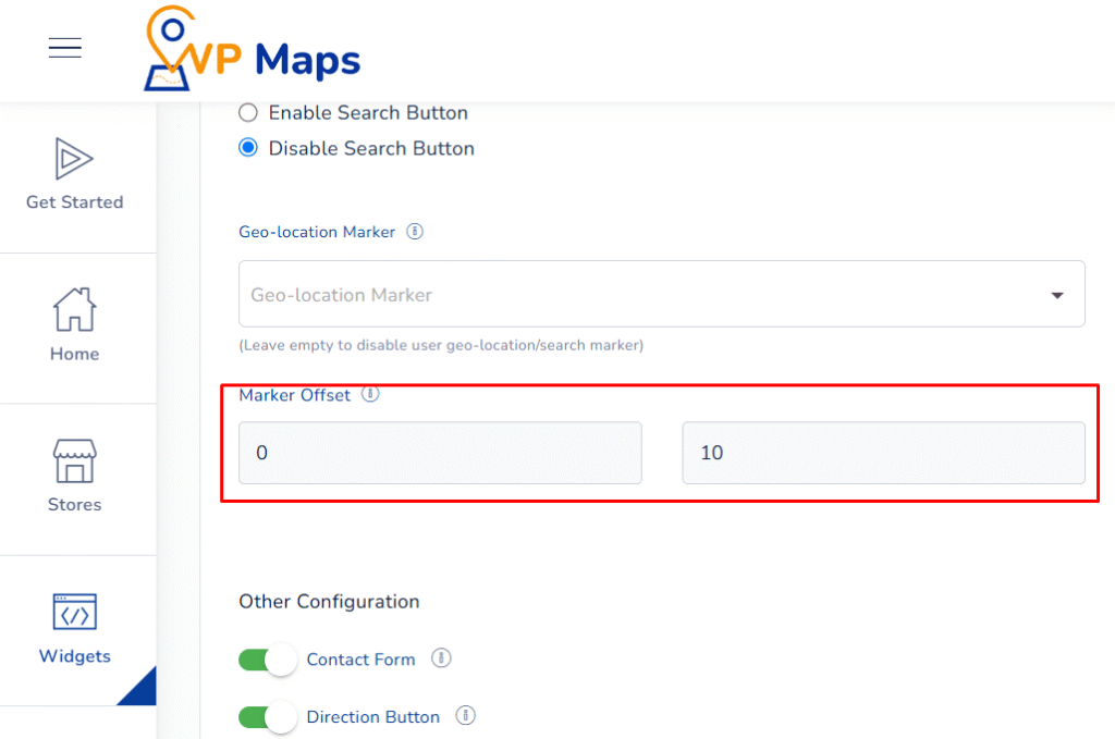 Marker Offset - WP Maps